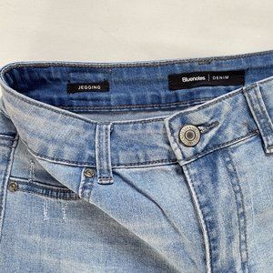 Bluenotes | Pants & Jumpsuits | Bluenotes Blue Distressed Skinny Jeans ...